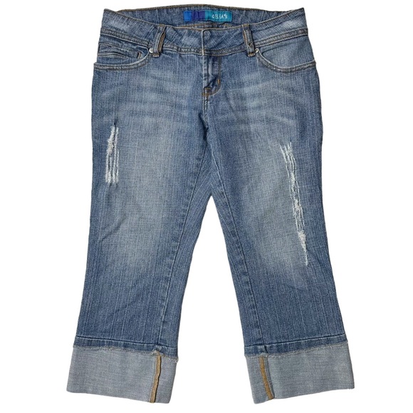 dELiA*s | Jeans | Delias Low Rise Distressed Stretchy Cuffed Denim ...